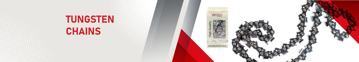 Tungsten Carbide Chainsaw Chains for Tough Heavy-Duty Cutting